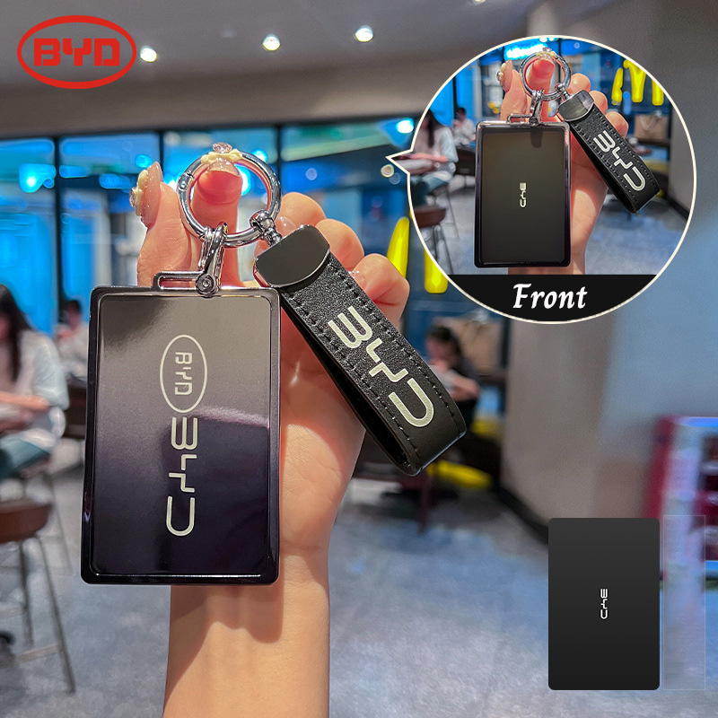 2024 latest gradient color BYD car key cover suitable for BYD Atto3 ...