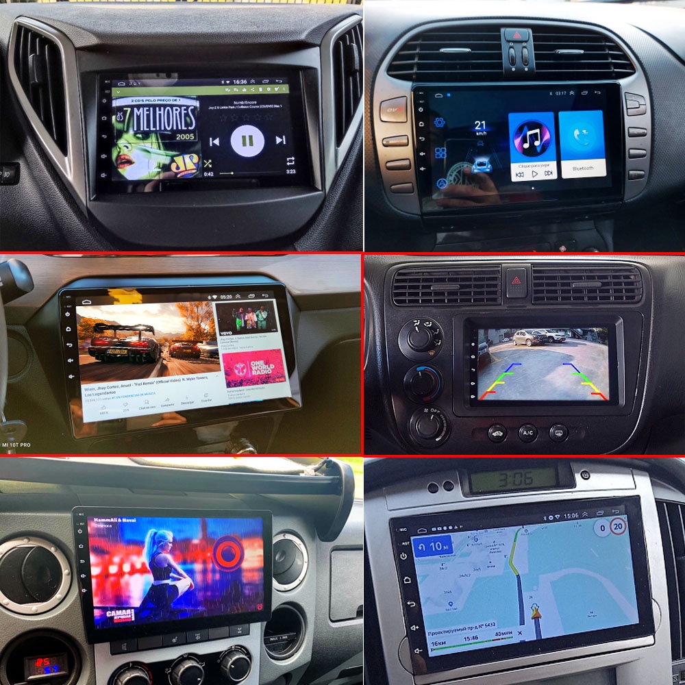 PROMO [ 4GB RAM+64G IPS ] Android Player 7 9 10 inch Double Din Car ...