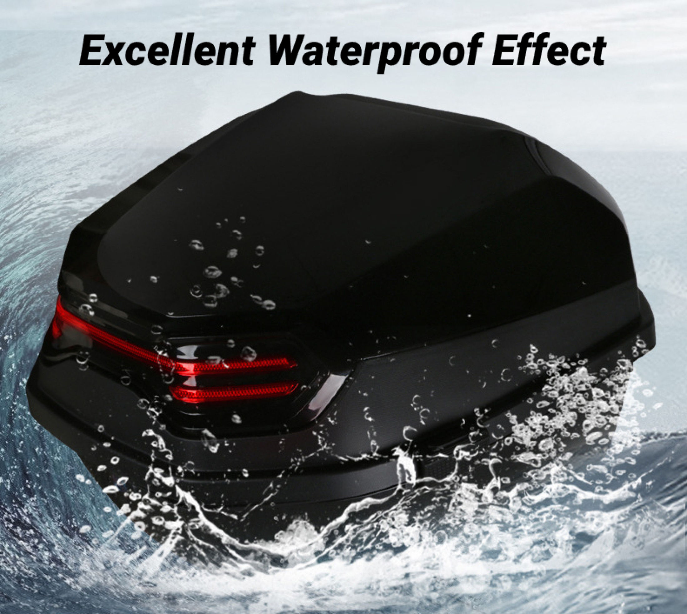 34L Motor Box Modern Motorcycle Box X3 Motor Storage Box Light Box Peti ...
