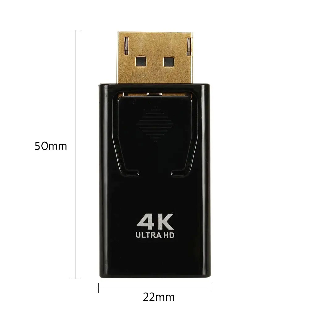 Full DP to HDMI Adapter 4K 1080P DisplayPort to HDTV Converter for PS5 ...