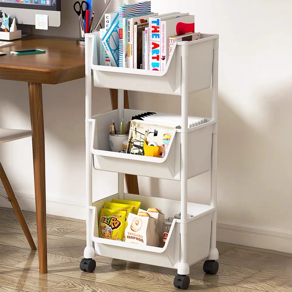 READY STOCK Mobile cart storage rack multifunctional kitchen and ...