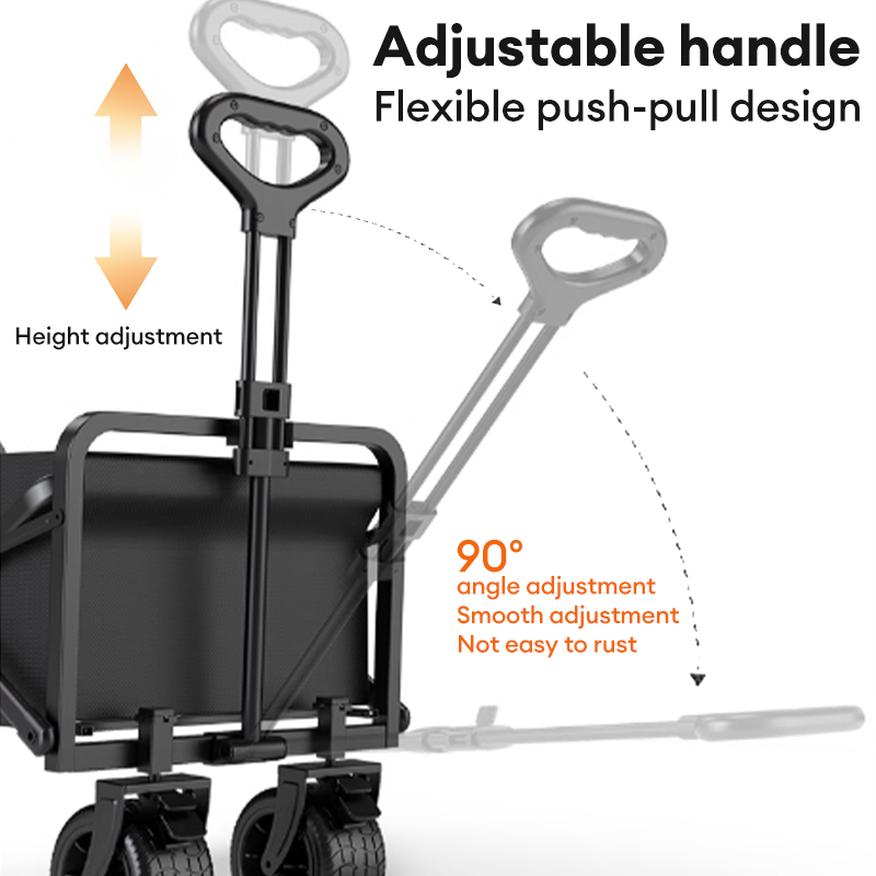 LuckinMalI 【READY STOCK】300L Outdoor Trolley Wagon Foldable Wagon ...