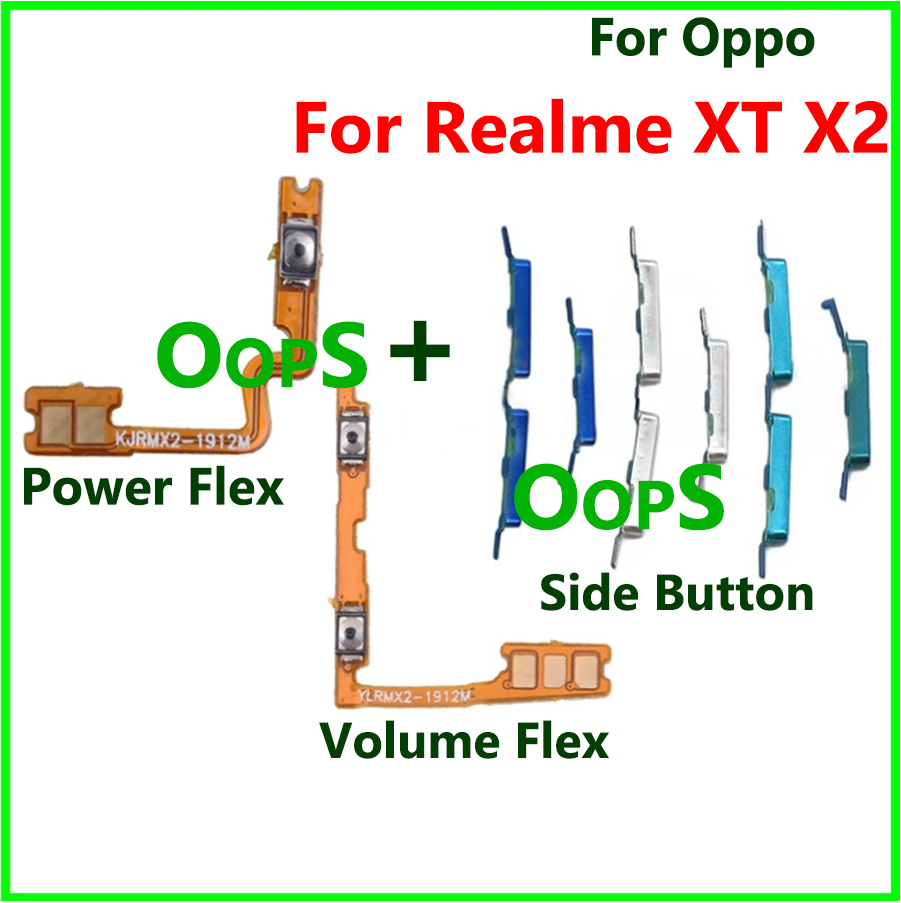 On Off Power Button Flex for Realme XT X2 Up Down Side Key Volume Out ...