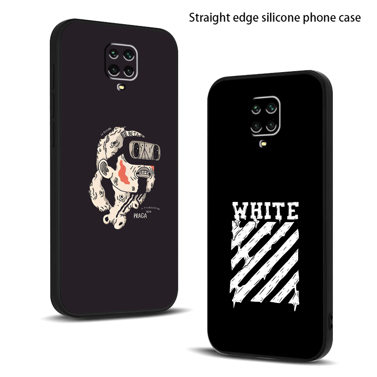 Black Soft Case for Xiaomi redmi note 9s / redmi note 9 pro Anticrack ...