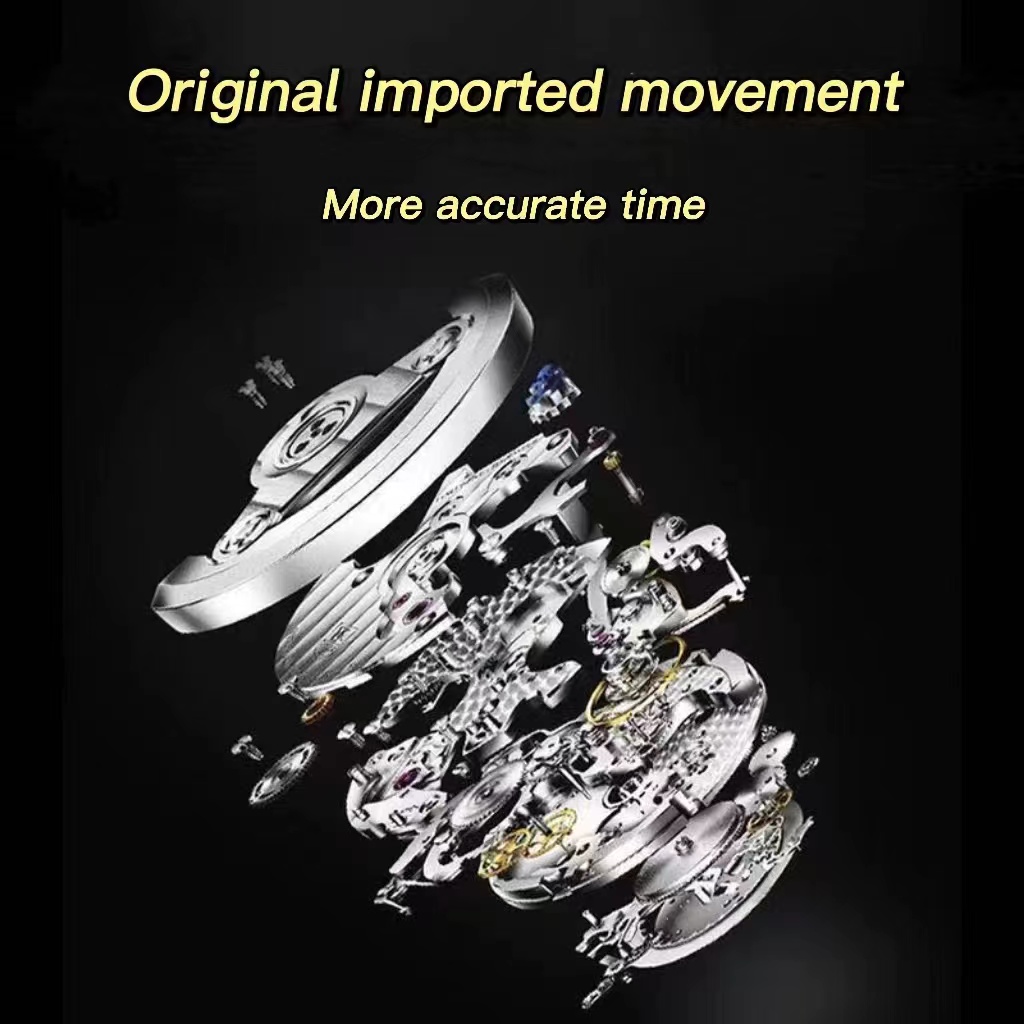 ORUSS Original Men/Women Stainless Steel Dual Calendar Luxury ...