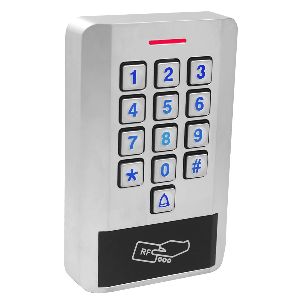 125KHZ RFID Password Keypad Access Control Backlight Waterproof IP68 ...