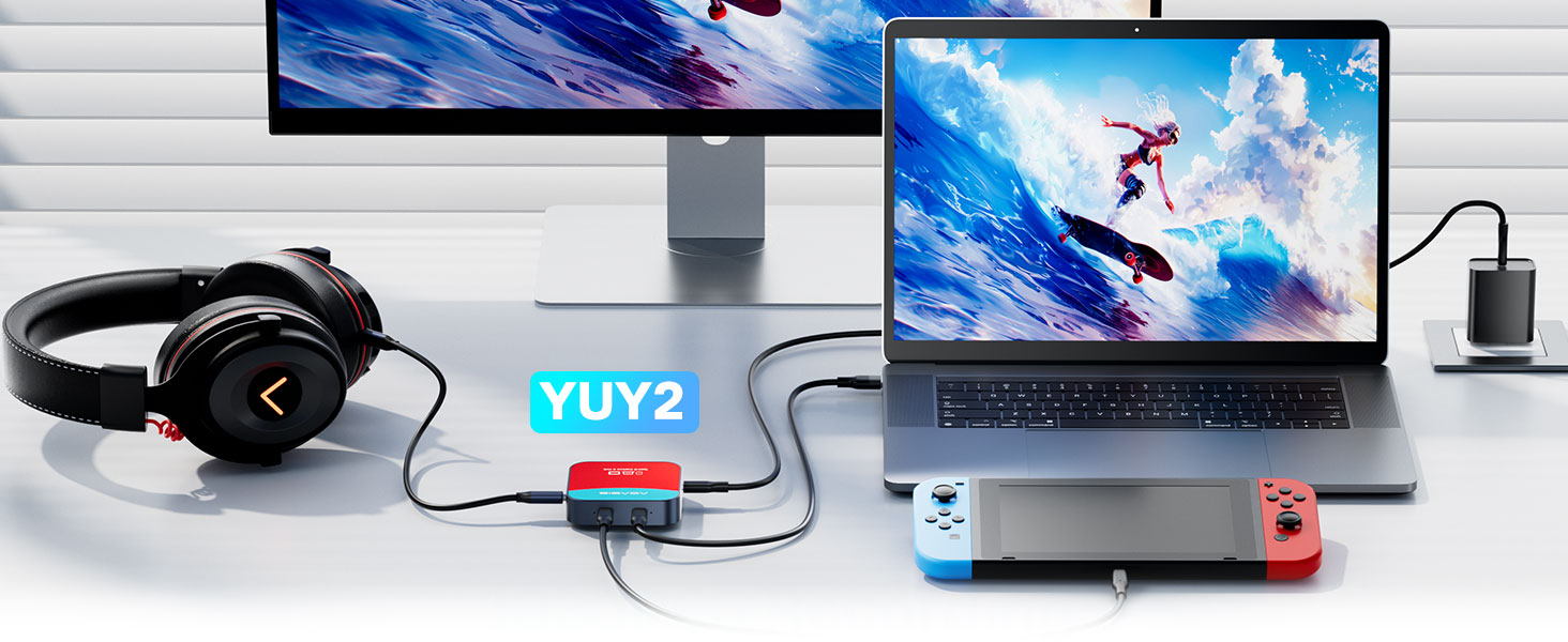 ACASIS Type-c Capture Card & Docking Station 2-In-1, 1080P 60Hz Game ...
