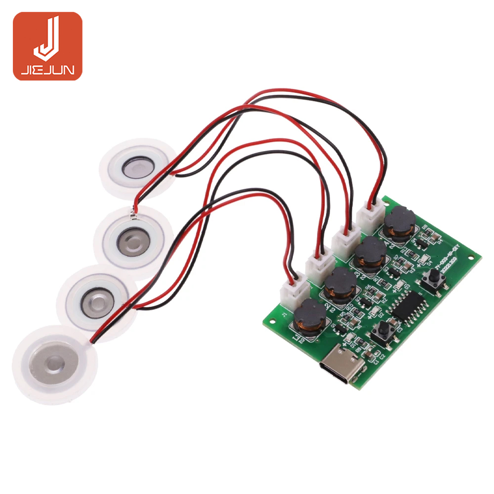 Type-C USB Mini Humidifier DIY Kits Mist Maker Driver Circuit Board 4 ...
