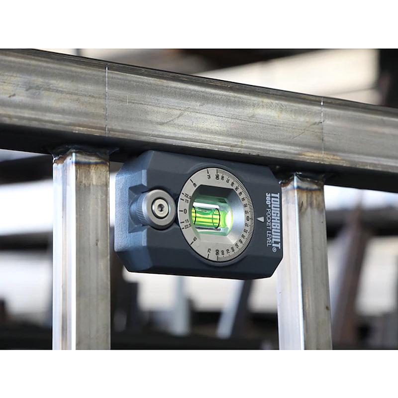 TOUGHBUILT TB-H2-L-4R T Angle Measuring Level Magnetic Small Level ...
