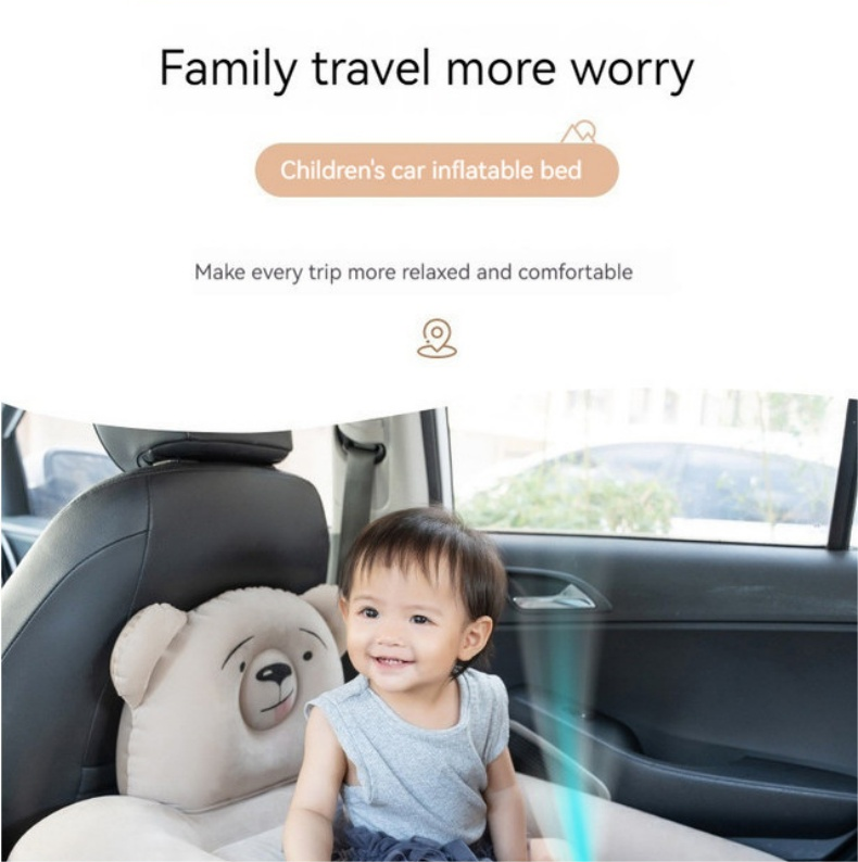 【GraceLife】Toddler Car Inflatable Bed For Swift Car Rear Inflatable ...