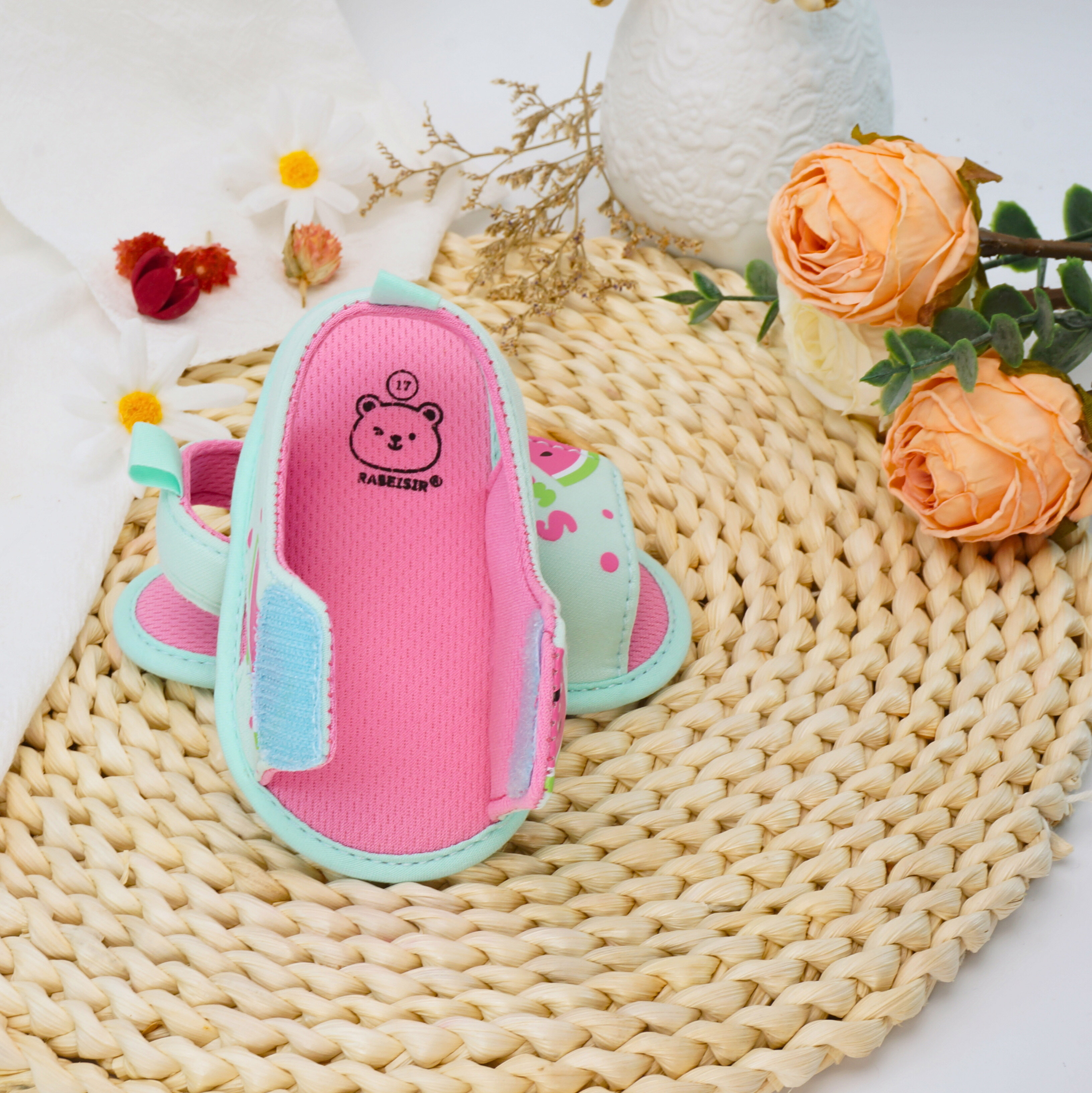 Baby Shoes Fashion Summer Girl Watermelon Cotton Comfortable Casual ...