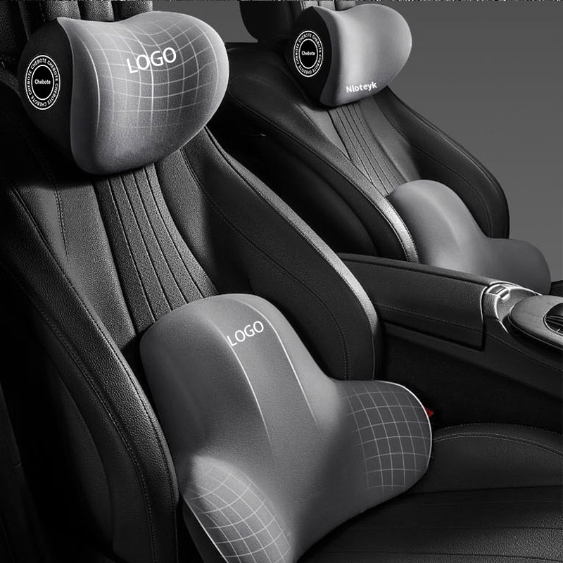 Toyota Car Four Seasons Universal Memory Cotton Waist Cushion Backrest Cushion Pillow Seat ...