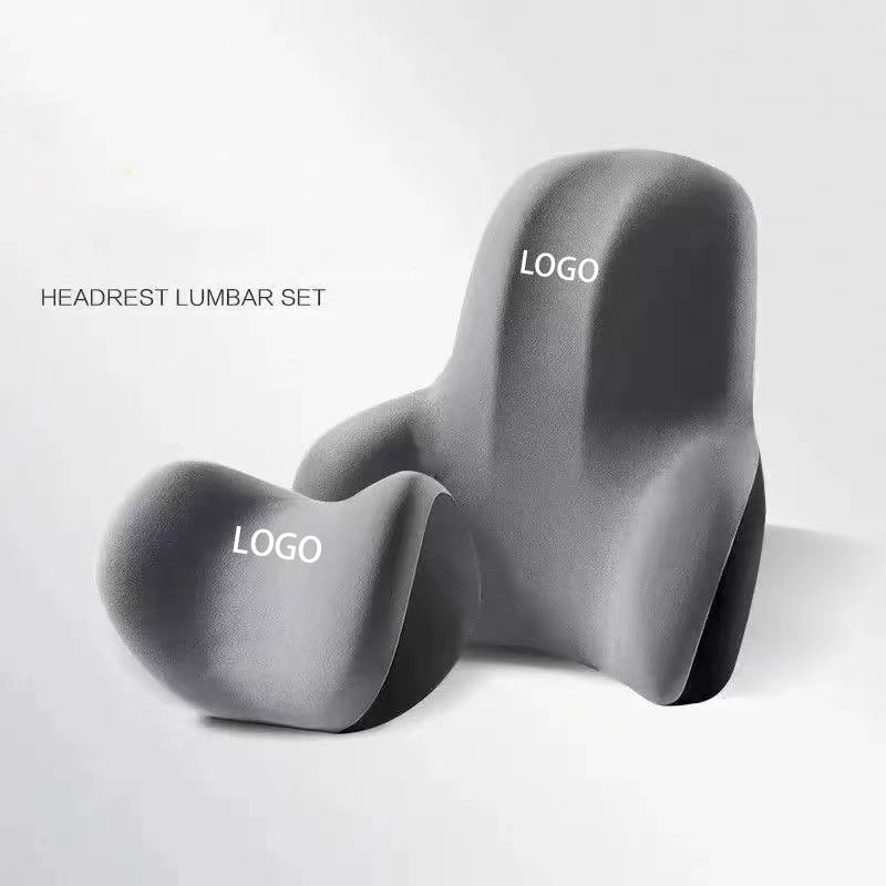 Toyota Car Four Seasons Universal Memory Cotton Waist Cushion Backrest Cushion Pillow Seat ...