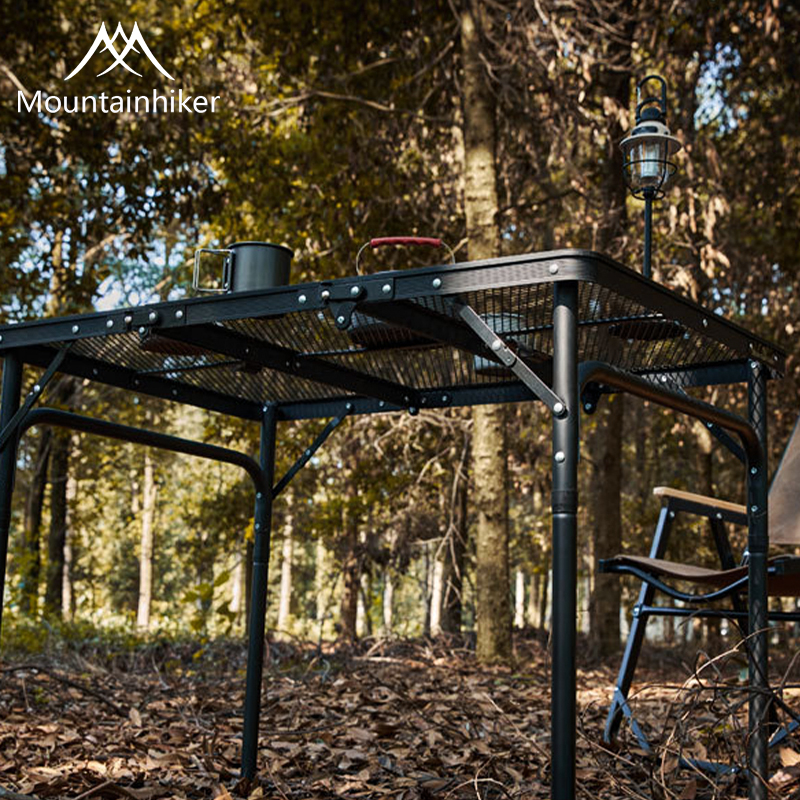 🔥Ready stock🔥MOUNTAINHIKER Outdoor Camping Aluminium Mesh Table ...