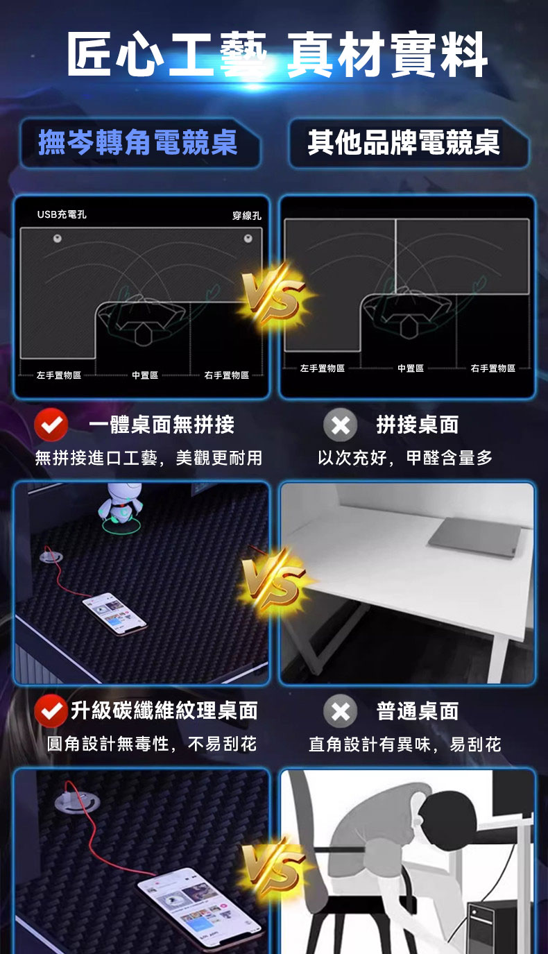 Computer desk, esports desk, gaming desk, esports desk, desk, office ...