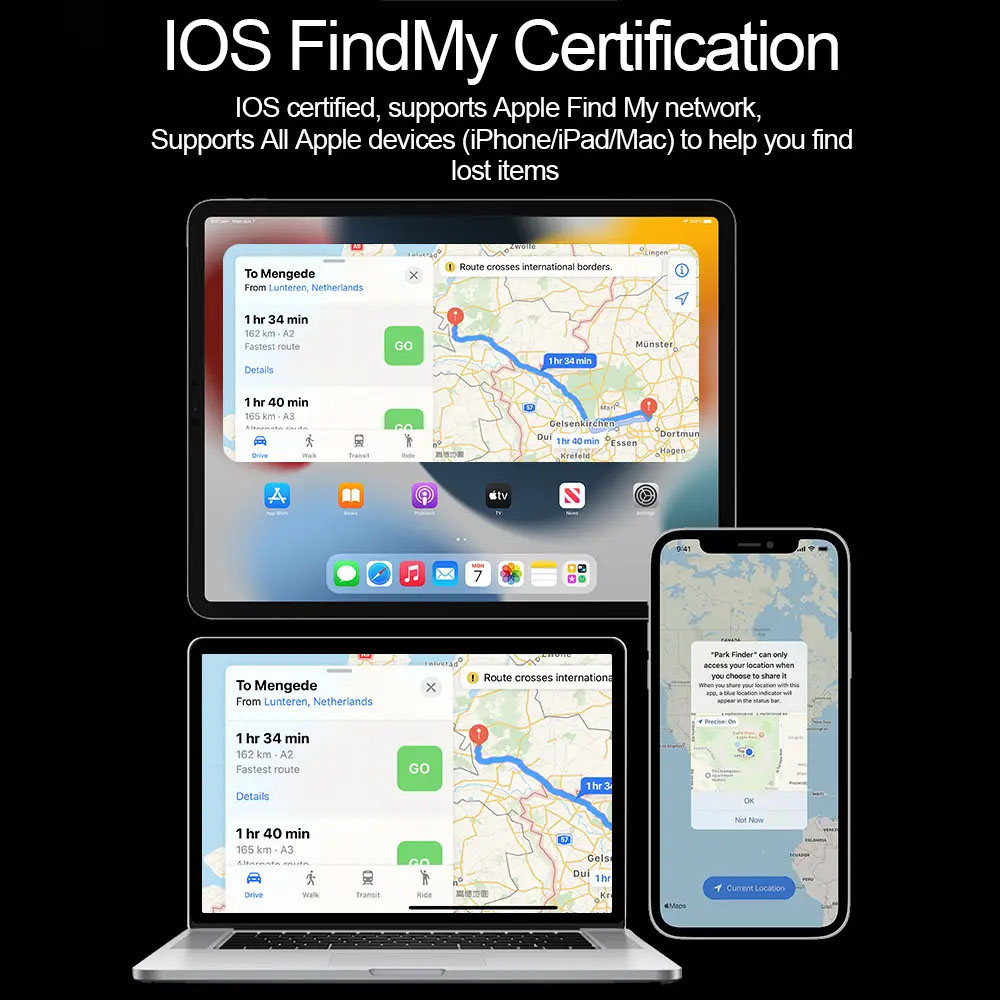 Mini GPS Tracker For Apple Find My App ITag Anti-Lost Device | Shopee ...