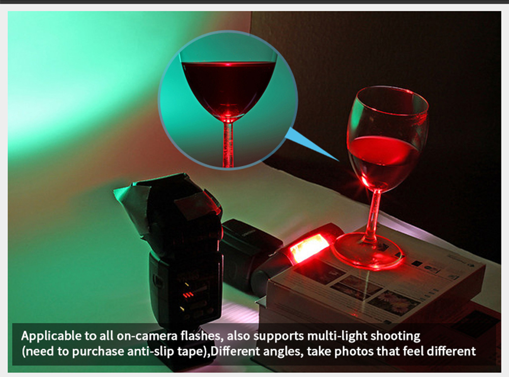 Selens Universal Flash Filter Lighting Color Gels - Combination Kits ...