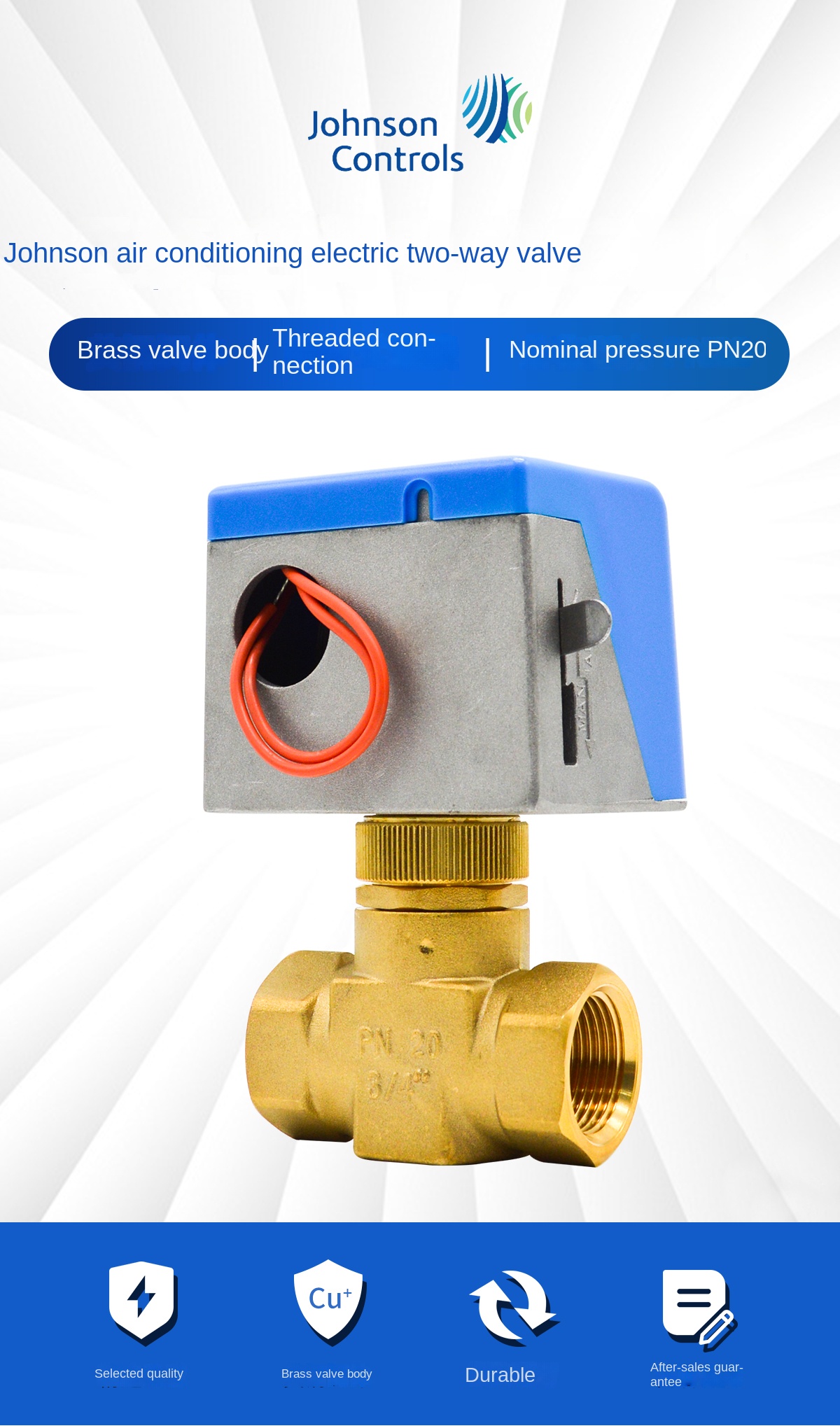 Johnson Electric Two-Way Valve Two-Way Valve VA-7010-8503-C Air ...