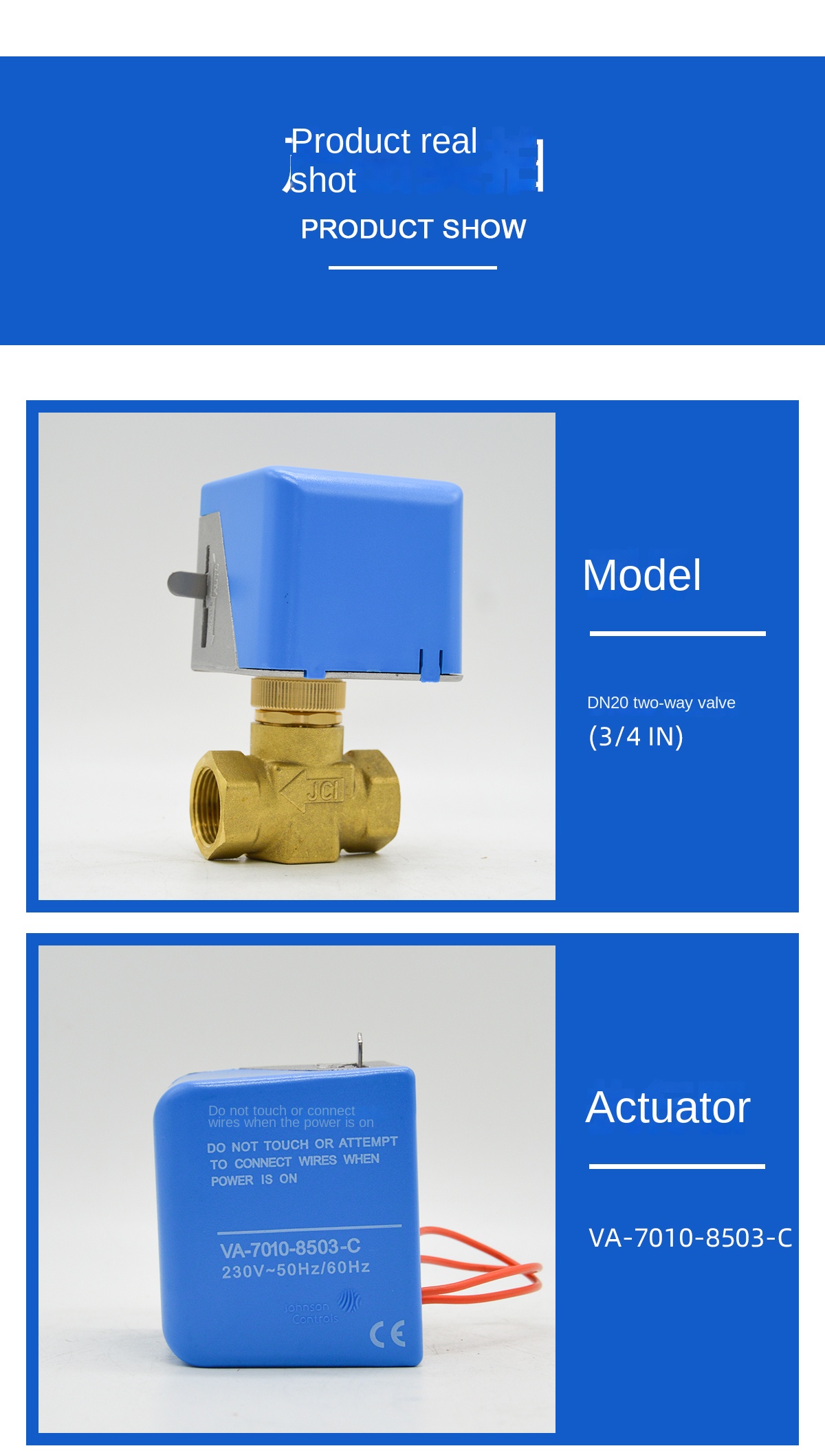 Johnson Electric Two-Way Valve Two-Way Valve VA-7010-8503-C Air ...