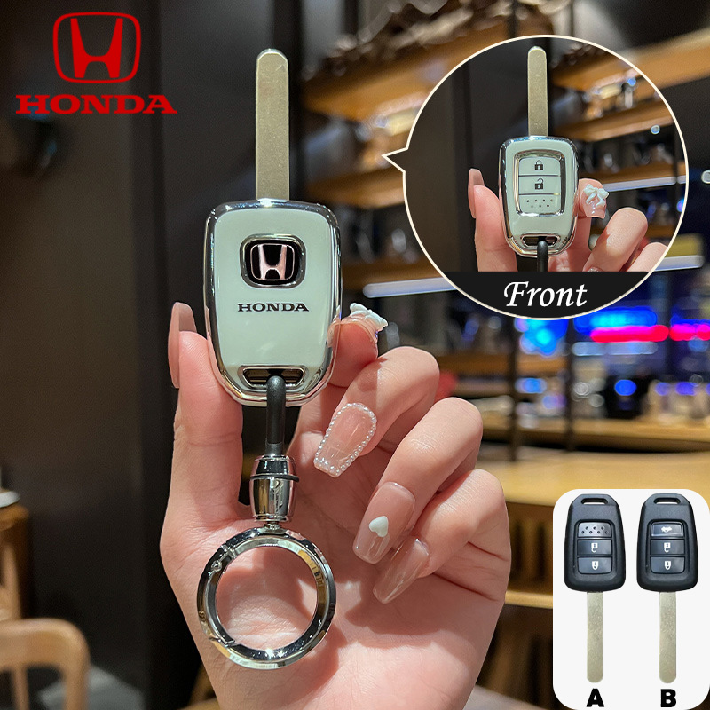 Honda 2buttons 3buttons key case for Honda City BR-V keychain All ...