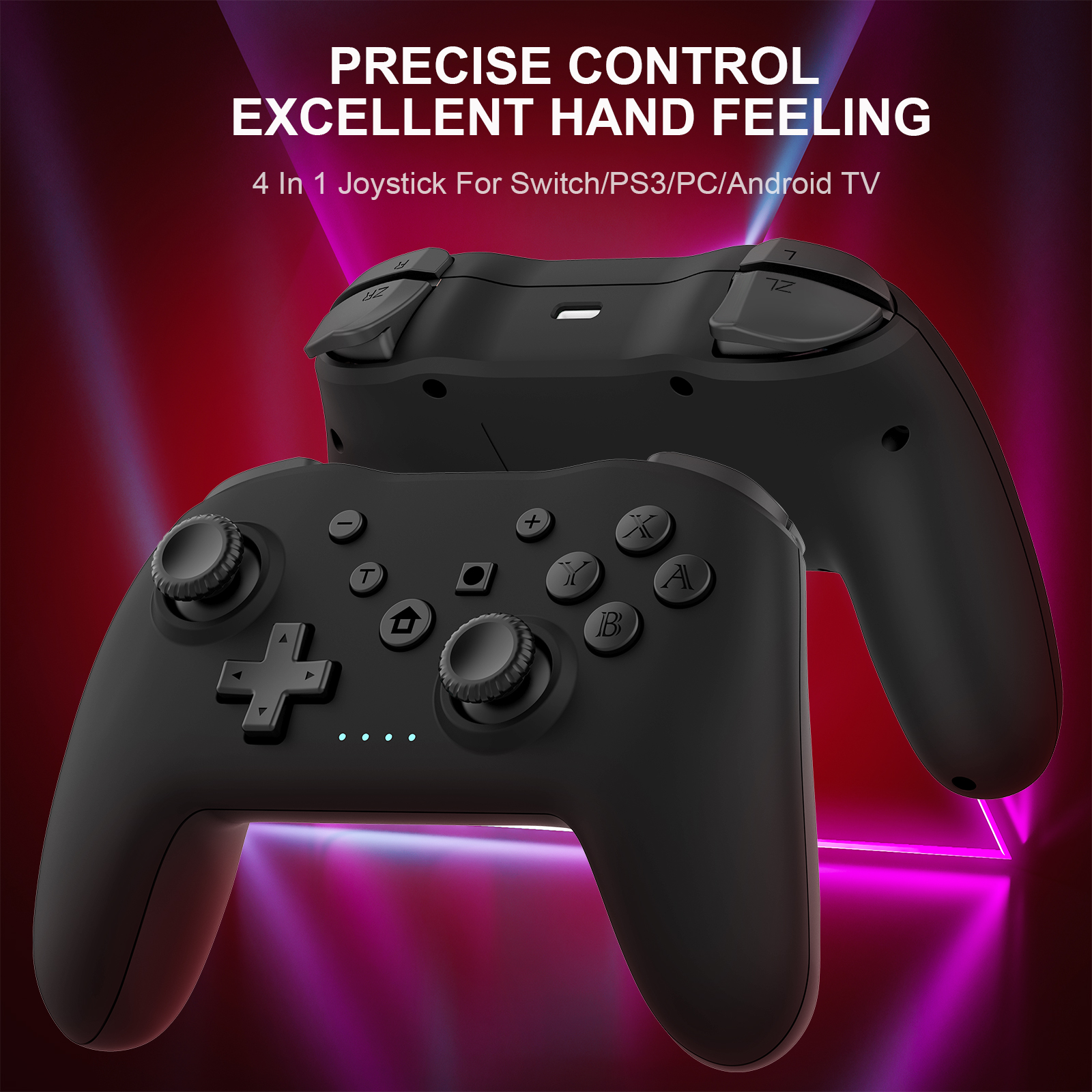 Switch series Bluetooth wireless gaming controller 4 In 1 joystick for ...