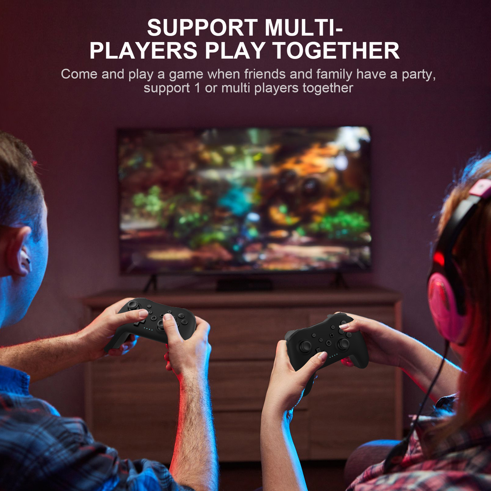 Switch series Bluetooth wireless gaming controller 4 In 1 joystick for ...