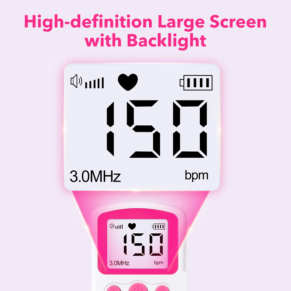 pregnancy test Fetal heart monitor doppler baby heart monitor ...