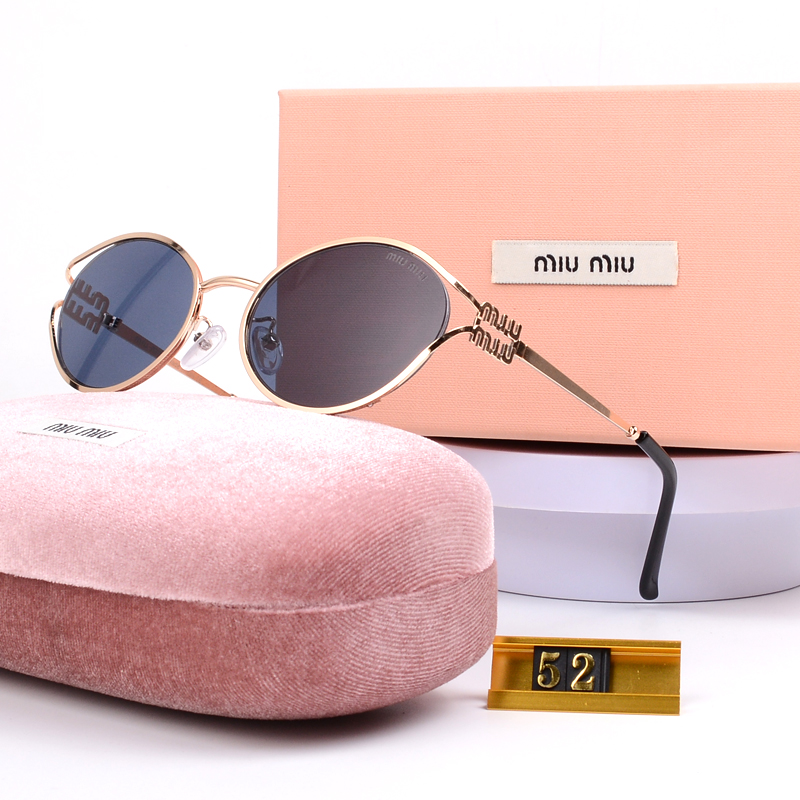 2024 Luxury Brand Retro Fashion Classic Ladies Small Frame Metal
