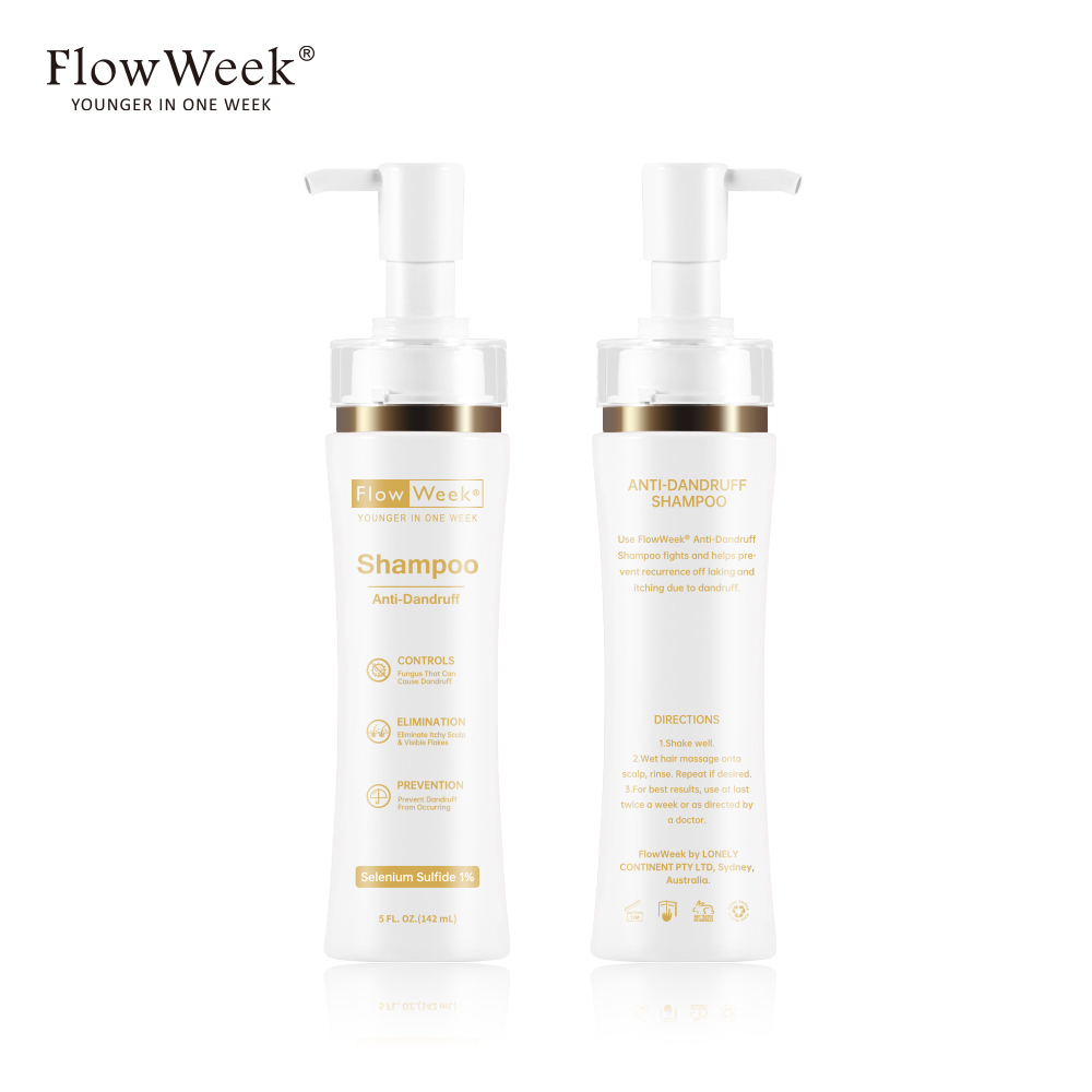 Flow Week Selenium Disulfide Shampoo Fights Mites Eliminates Dandruff ...