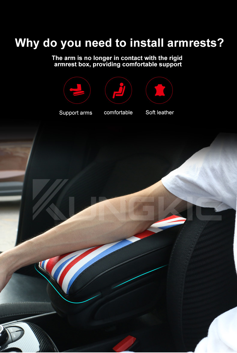 Central Control Car Armrest Box Cover For MINI Cooper Countryman JCW ...
