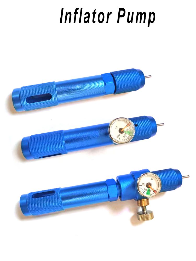 12g inflation pump aluminium CO2 charging adapter Repeated recycling ...