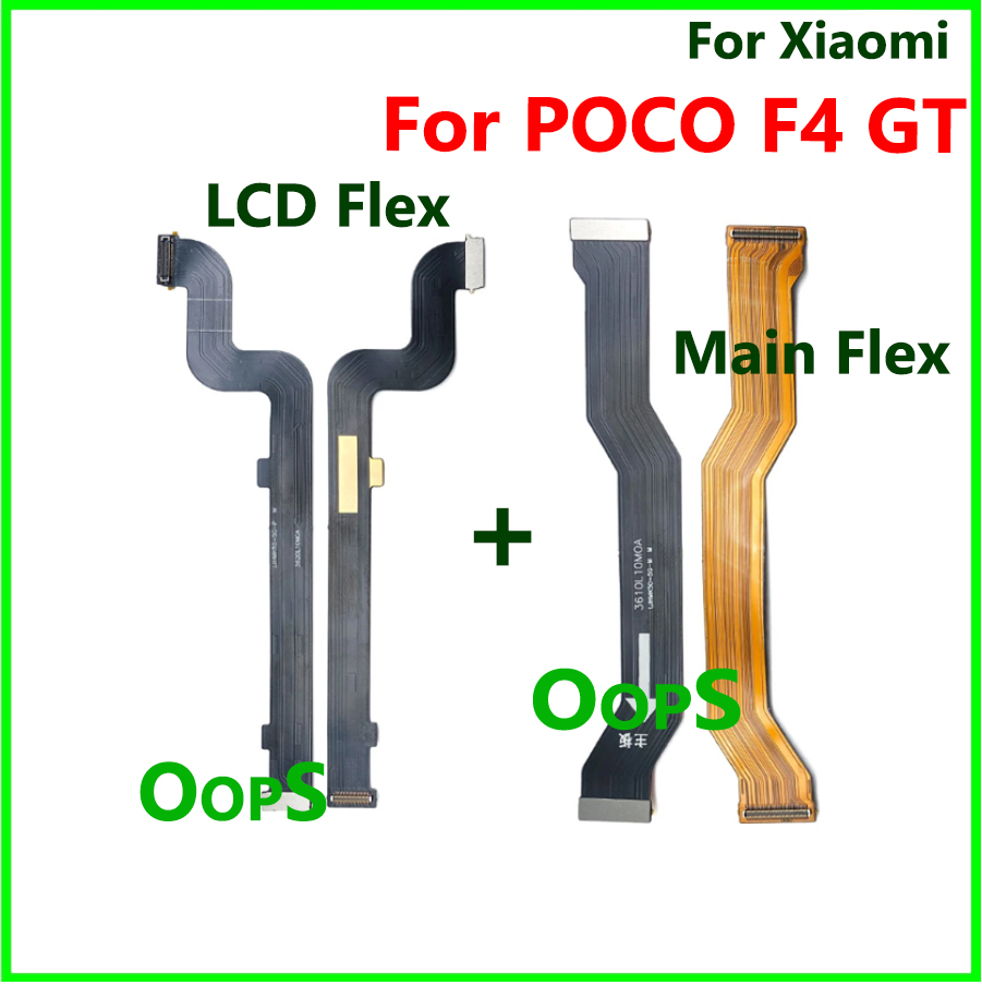 For Xiaomi Mi POCO F4 GT Phone Main Board Motherboard LCD Connector ...