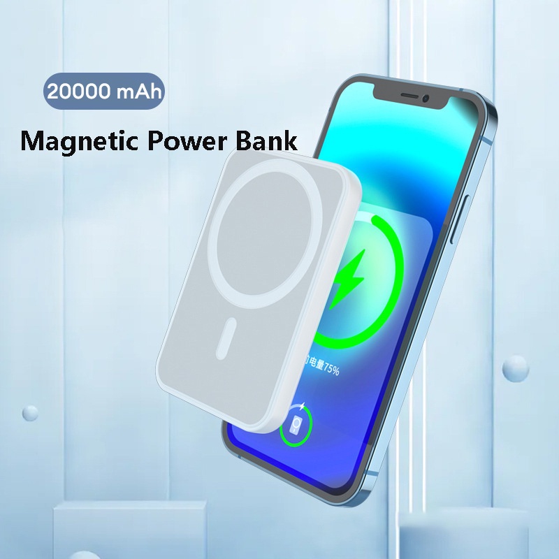 【Local shipment】30000mAh Wireless charging treasure uses mobile phones ...