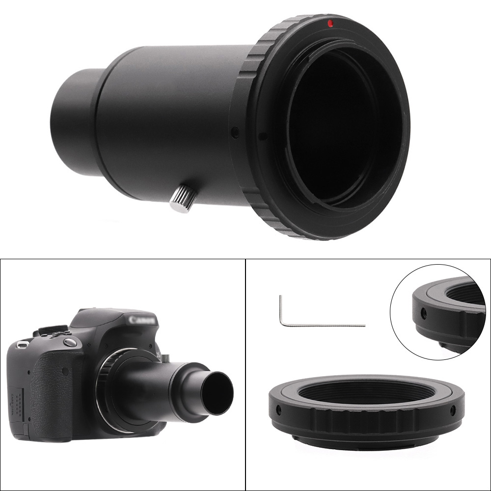 1.25" M42 x 0.75" T-Mount Adapter + CA1 Telescope Extension Tube + T2 ...