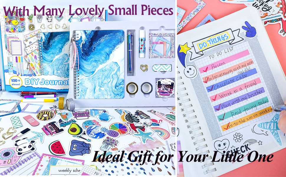 DIY Journal Set for Girls, Desirable Gifts for Girls - Scrapbooking ...