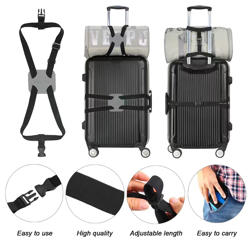 Suitcase Binding Strap Multifunctional Luggage Packing Strap Anti ...