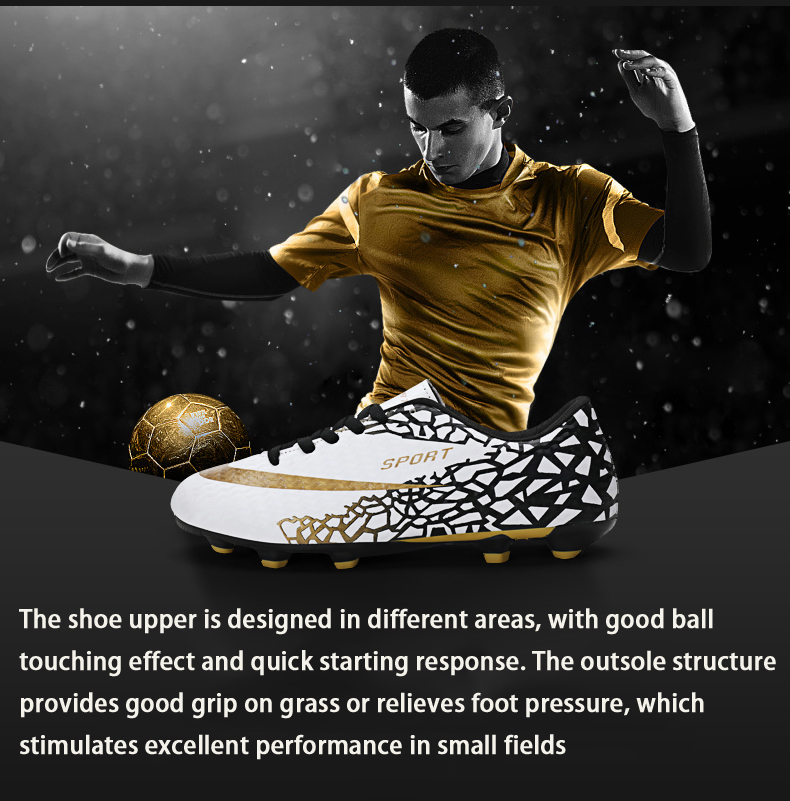 Soccer Shoes antiskid wear resistant Youth football shoes football ...