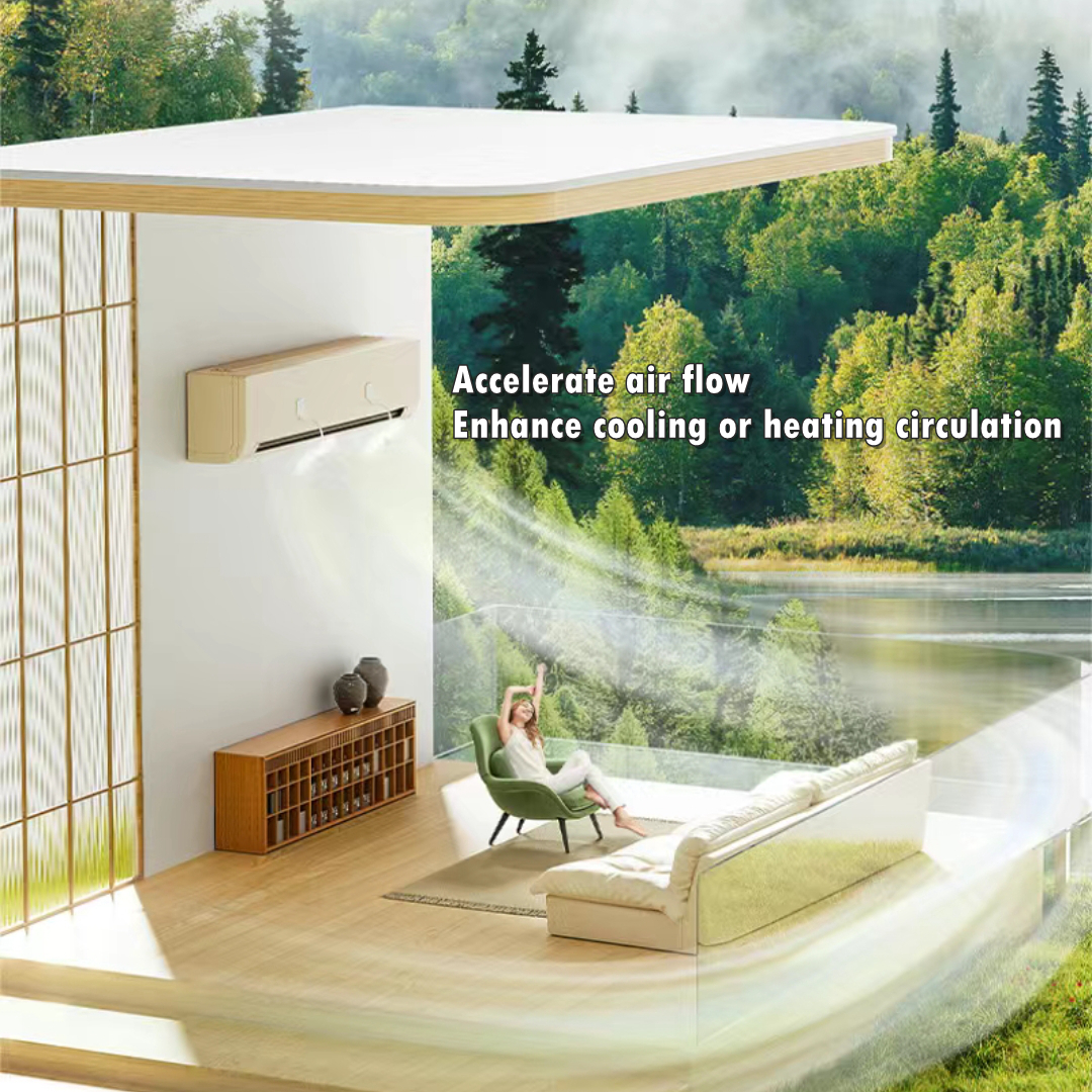 Air Conditioner Wind Guide Fan Central Aircond Wall Mounted Aircond ...