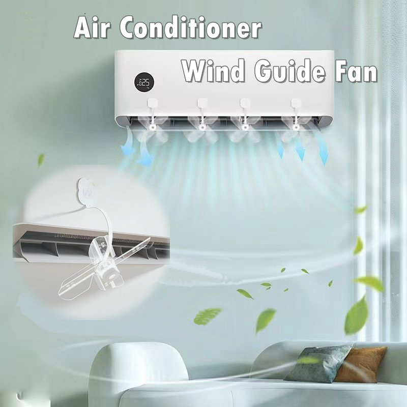 Air Conditioner Wind Guide Fan Central Aircond Wall Mounted Aircond ...