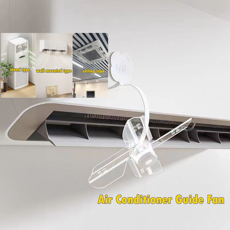Air Conditioner Wind Guide Fan Central Aircond Wall Mounted Aircond ...