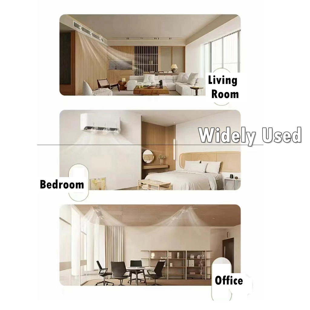 Air Conditioner Wind Guide Fan Central Aircond Wall Mounted Aircond ...