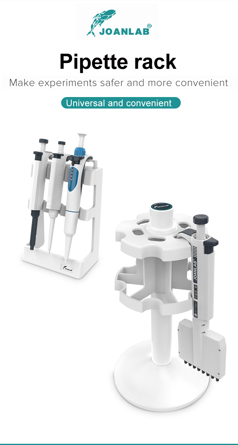 JOANLAB Pipette Rack Trapezoid Pipette Stander And Round Pipette Holder ...