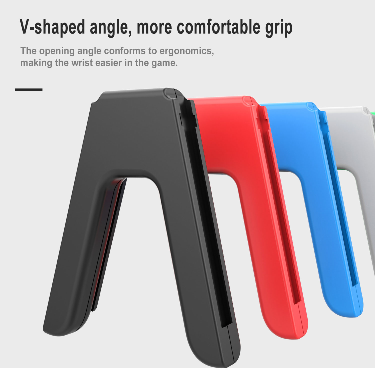 Portable Handle Game Grip V-shaped for Nintendo Switch NS Game ...