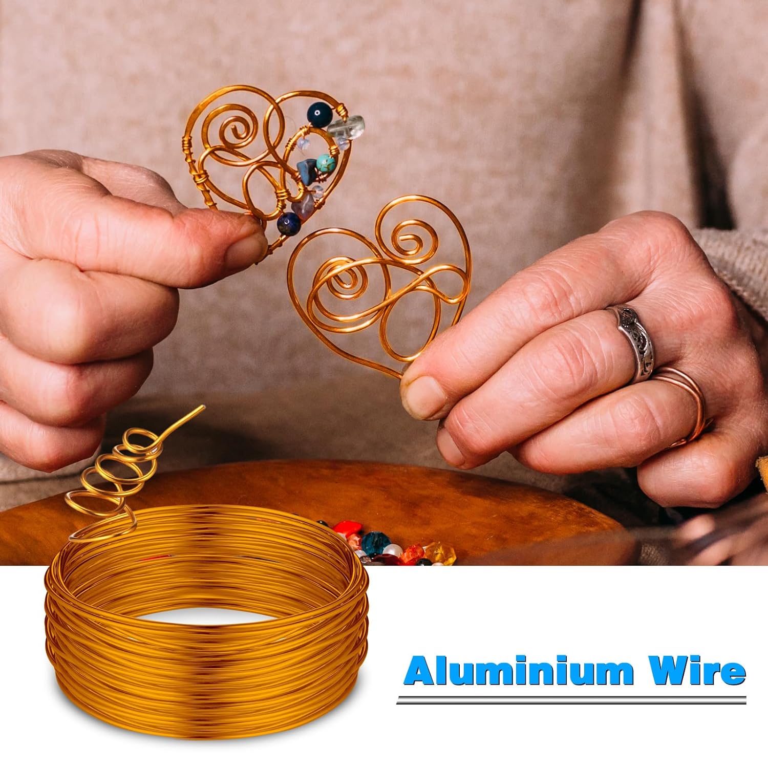 1/1.5/2/2.5mm Aluminium Wire Bendy Craft Wire, Silver Plated Jewellery ...