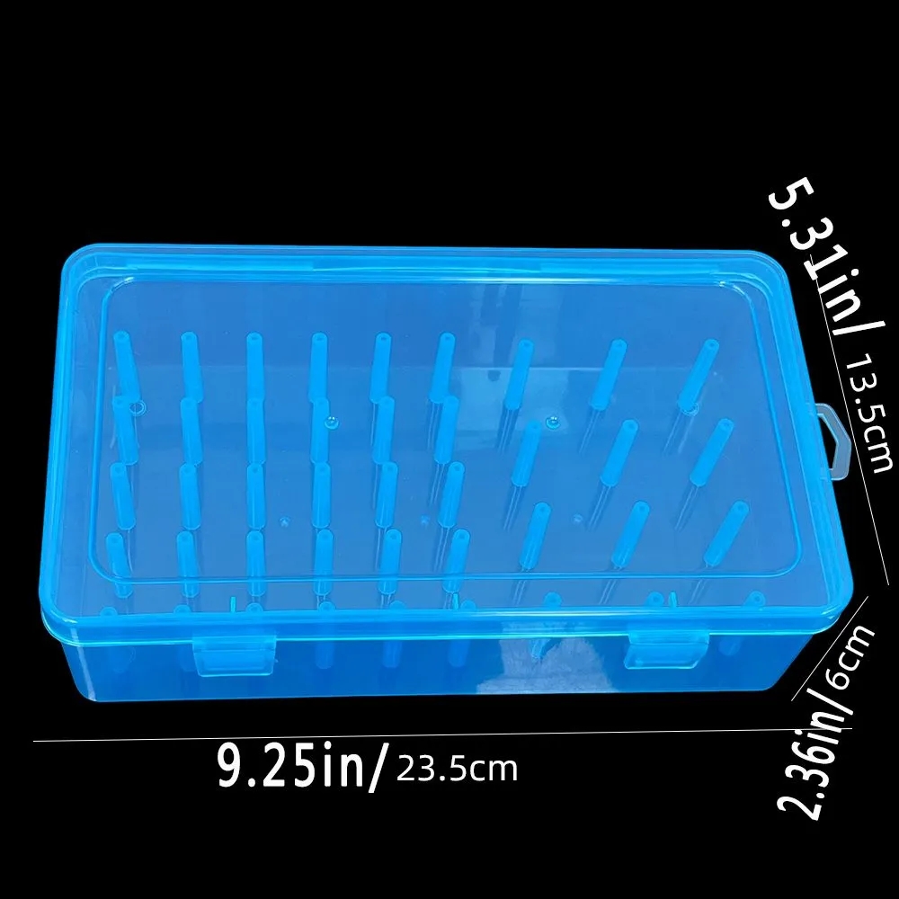 Plastic Thread Box 42-Axis Household Sewing Storage Box Multifunctional ...