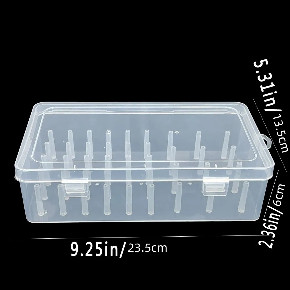 Plastic Thread Box 42-Axis Household Sewing Storage Box Multifunctional ...