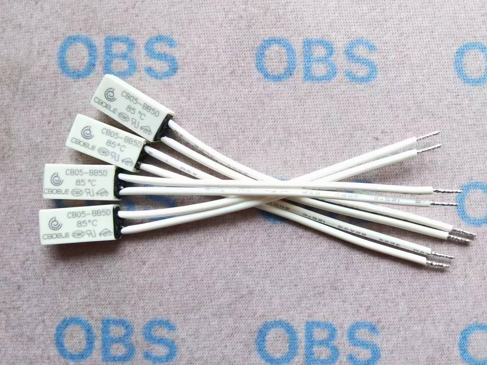 ((2 Pcs) BR-B2D 75℃-b Normally Closed 85℃-b Thermostat 50 Degree 60 ...