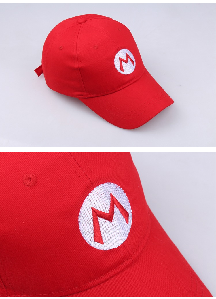 Super Mario Bros Cap Luigi Wario Waluigi Children’s Anime Game Figures ...