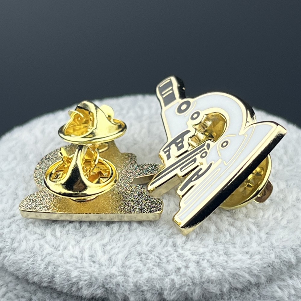 Microscope Science Biology Badges Lapel Pins Enamel Collar Pin Size 32 ...