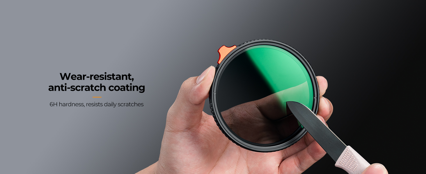 K&F Concept NANO-X 86mm/95mm Variable ND Filter ND2-ND400 (1-9 Stop ...